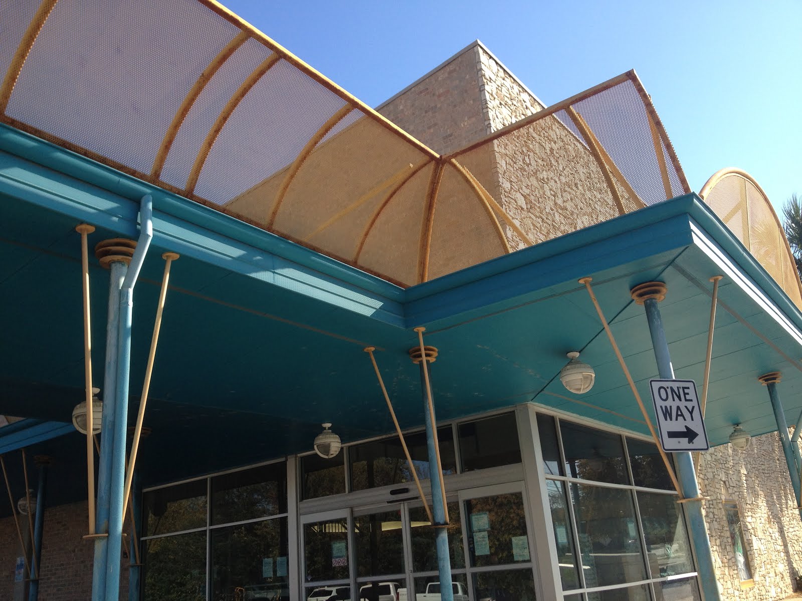 Mad for Mid-Century: Mid-Century Modern Library and Movie Theater