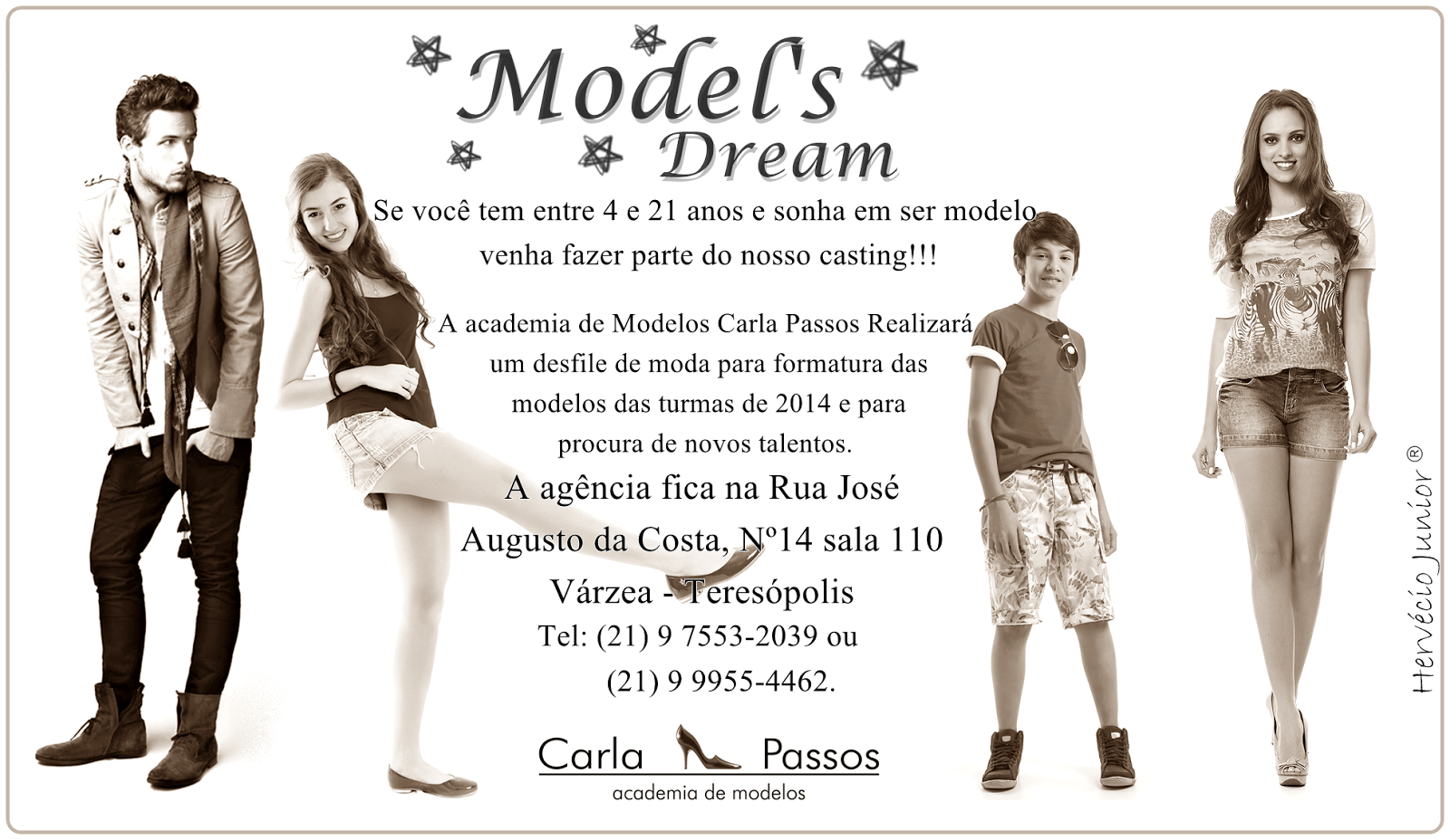 Carla Passos Academia de Modelos: Model's Dream