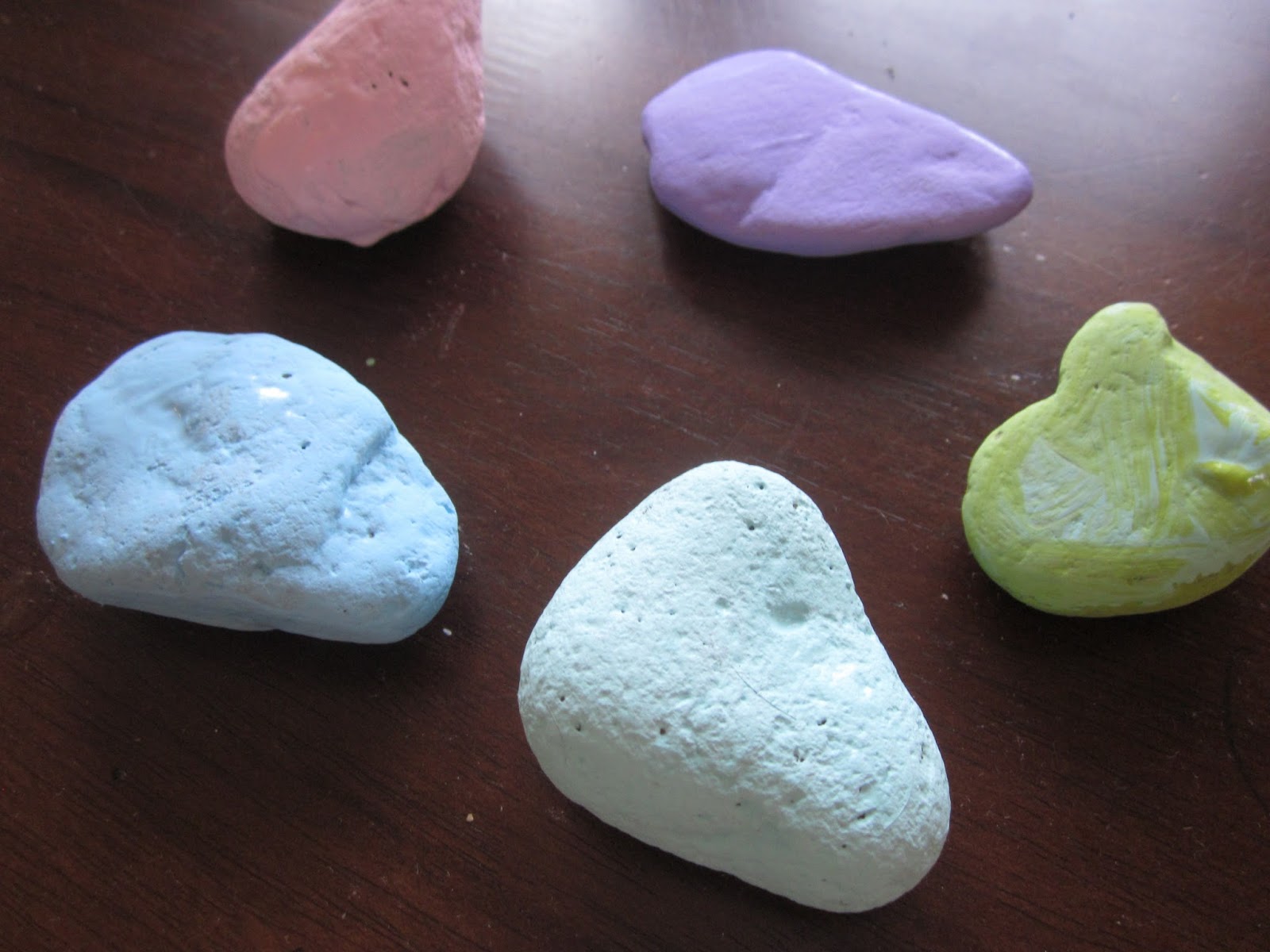 Queen B Creates: Painted Name Rocks