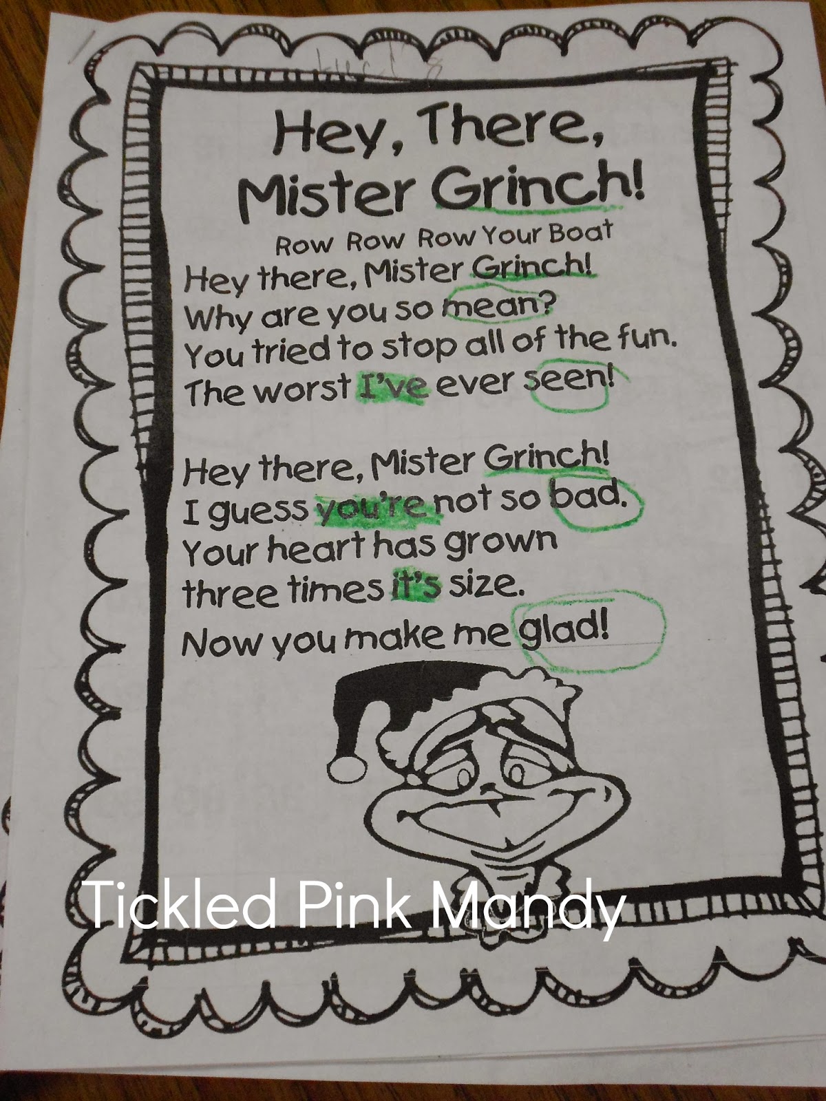 Grinch Poem