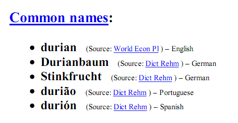 Durian Info: The Origin of Durian