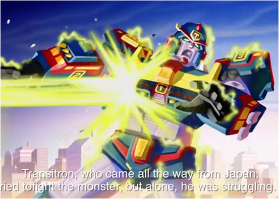 五字頭耗子的玩具觀察: 玩具總動員驚魂夜：Transitron