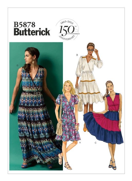 Idle Fancy: Miss Margot Could Be Your Silver Springs: Butterick 5878