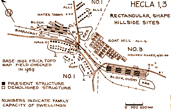 Old Industry of Southwestern Pennsylvania : Hecla No. 3 Coke Works