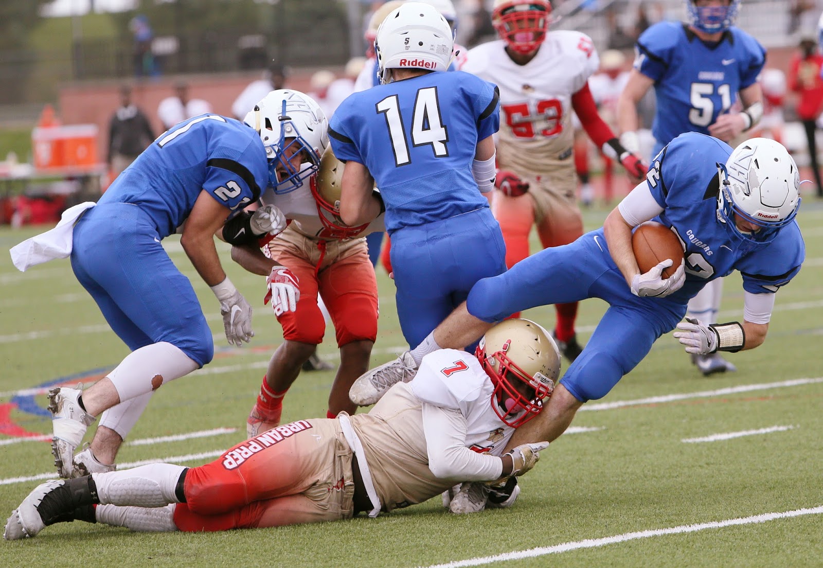 Mark Kodiak Ukena: IHSA Class 5A Football Playoffs: Urban Prep ...