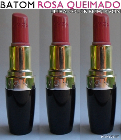 Blog da Ray: Resenha de Batom / Rosa Queimado - Avon