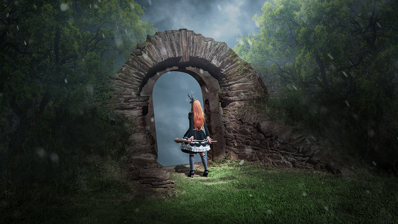 Photoshop Fantasy Background Manipulation Tutorial