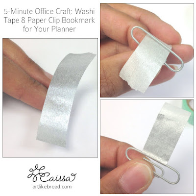 Art, Like Bread: 2 Methods on How to Make a Bookmark from Paper Clips ...