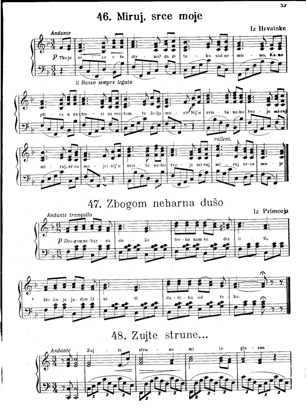 Scores for Balkan music Note za Harmoniku Violinu: Note za Harmoniku