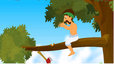 All the Funny Ones ! : The Woodcutter and his Axe. A Modern Story