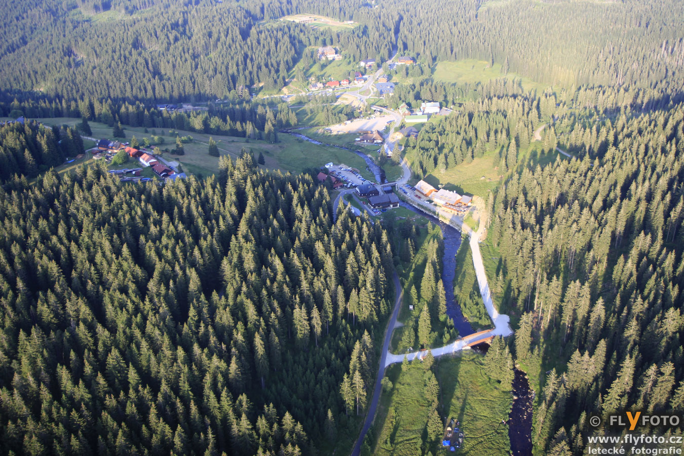 FLyFOTO letecká fotografie a video: Modrava
