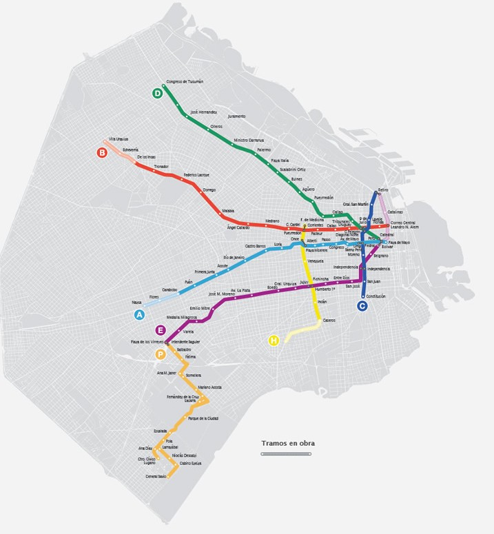 Desarrollo y Defensa: Tranfieren red de subtes y Premetro a la Ciudad