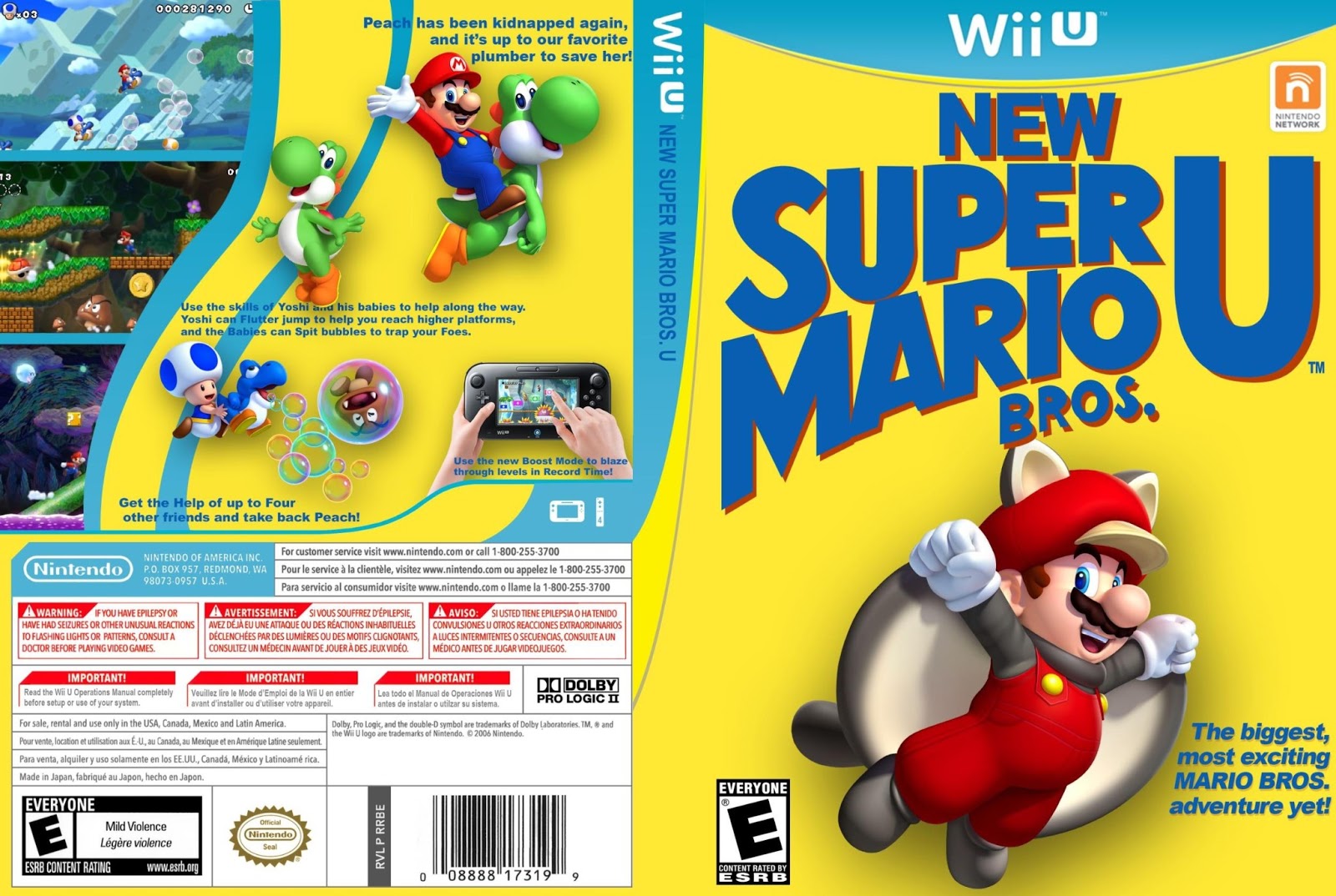 Capa do Jogo Super Mario Bros Wii Capas de DVDs - Capas de Filmes e ...