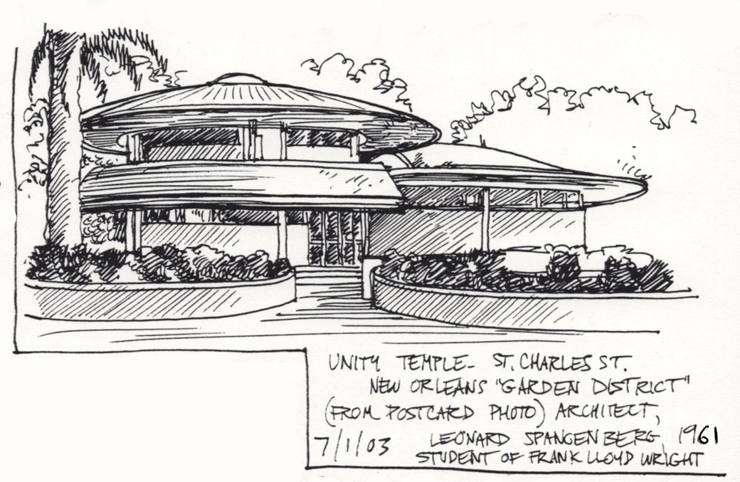 Unity In Architecture Sketches