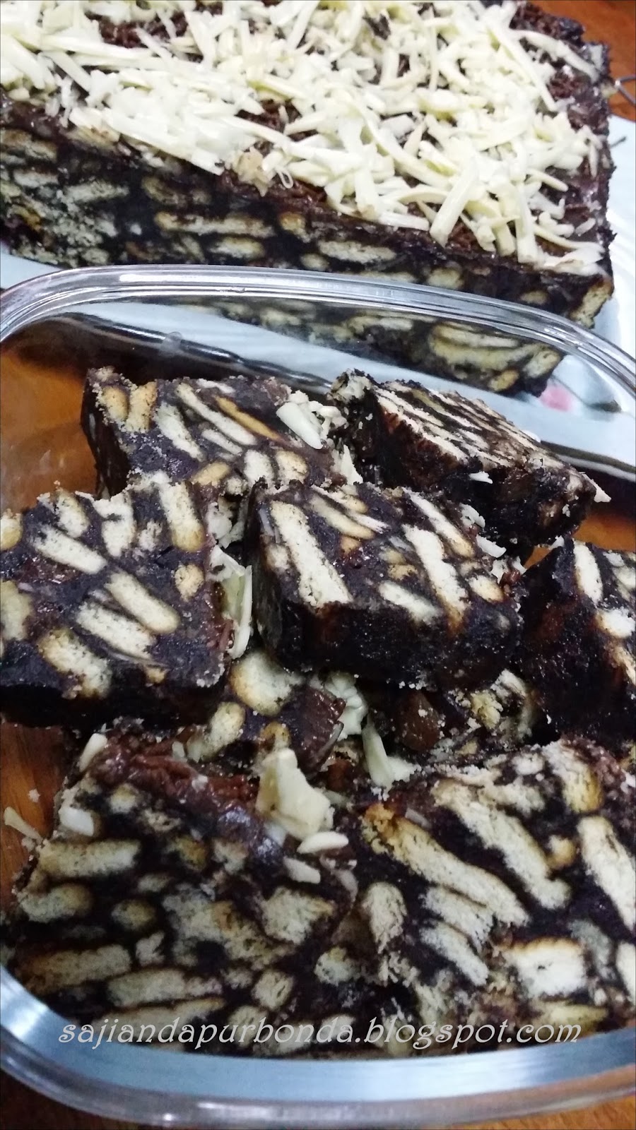 KEK BATIK EXTRAVAGANZA SEDAP (TOPPING COKLAT GANACHE, CHEESE DAN ...
