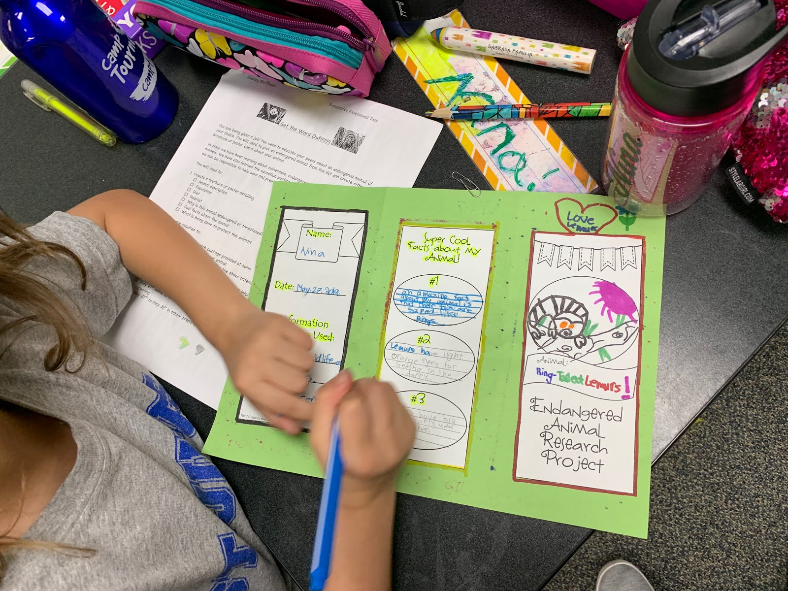 Ms. Hughes' Grade 2 Class: May 2019