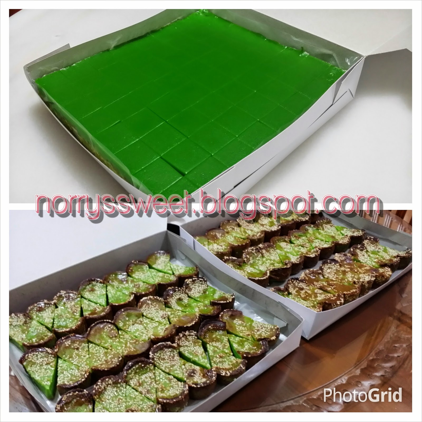 Norry's sweet : Talam Tokyo & Kuih Bakar