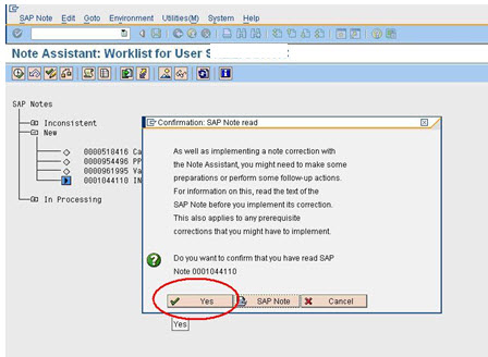 SAP Basis Tutorials: How to apply a note in SAP system