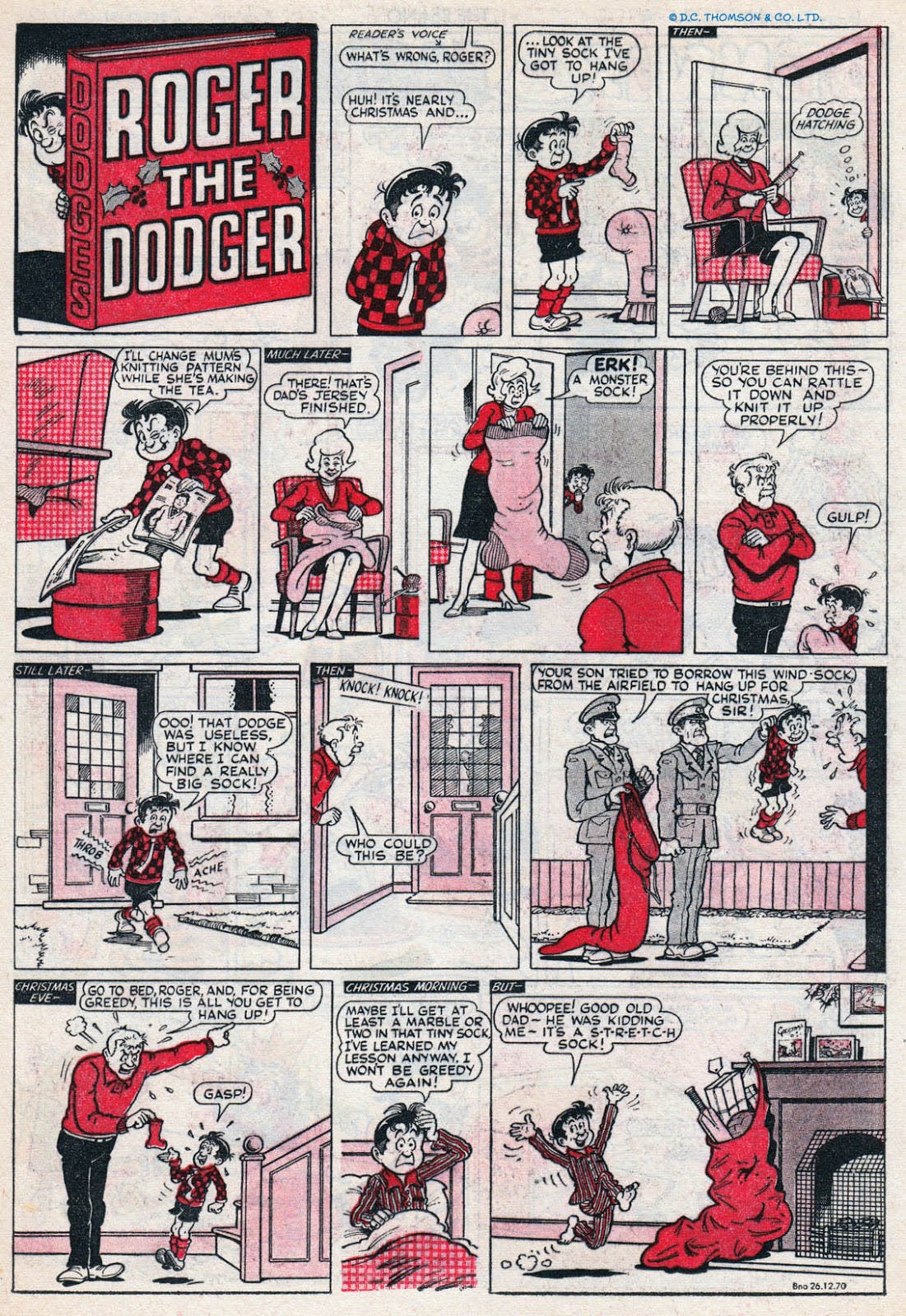 BLIMEY! The Blog of British Comics: Christmas comics: THE BEANO (1970)