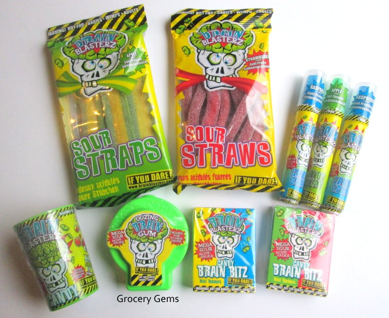 Grocery Gems: Review: Brain Blasterz - Super Sour Sweets!