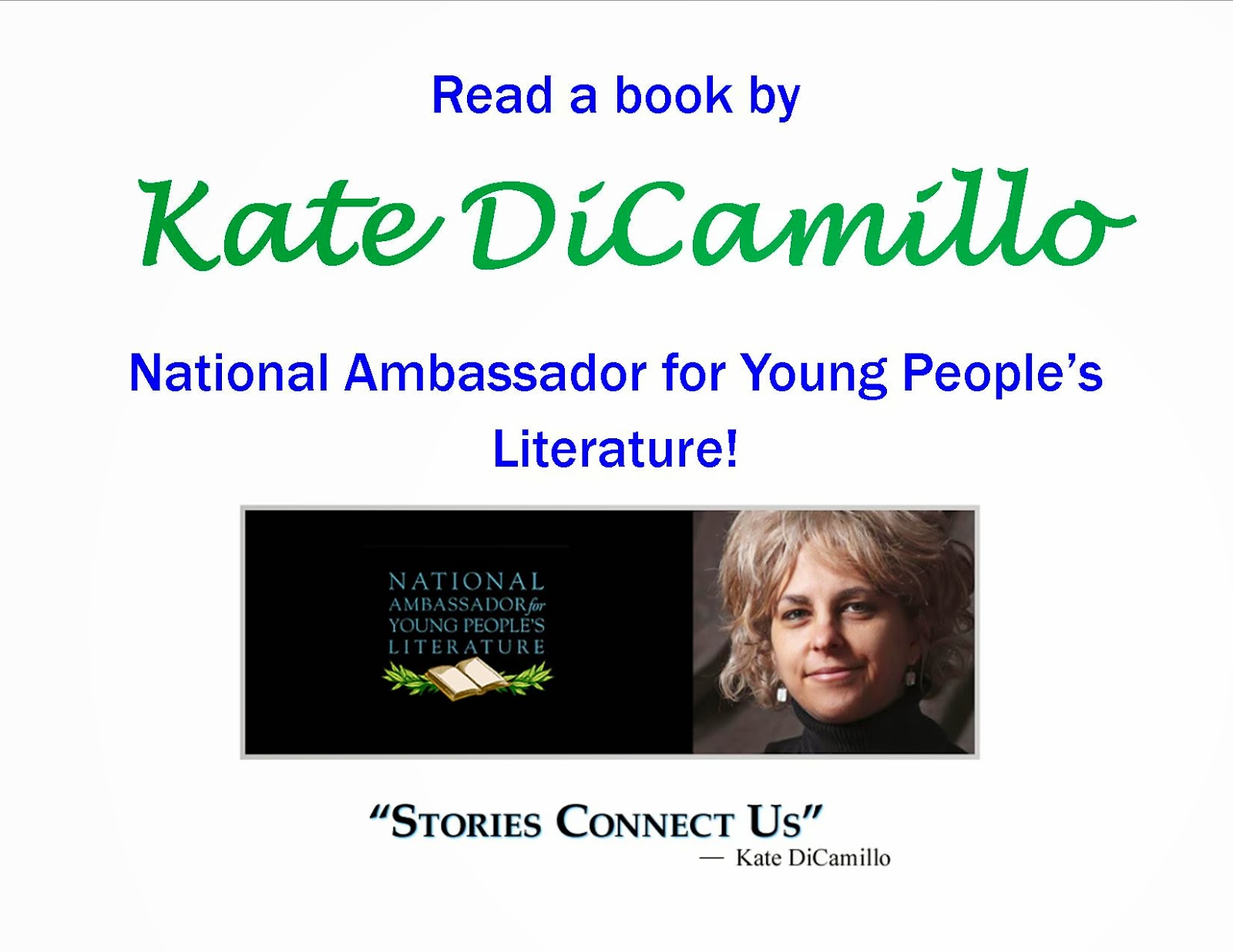 The Show Me Librarian: Kate DiCamillo named National Ambassador for ...
