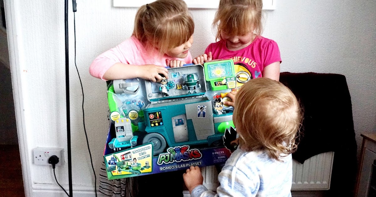 PJ Masks Romeo's Lab Playset Review & Giveaway | Beth Owen