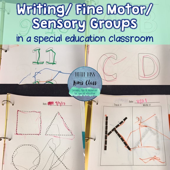 Little Miss Kim's Class: Writing/ Fine Motor/ Sensory Groups in a ...