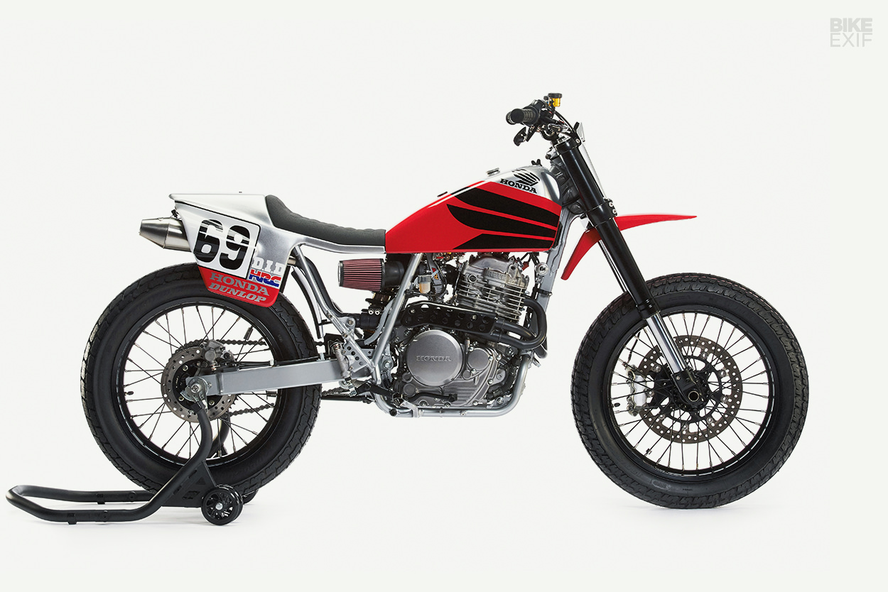 Racing Cafè: Honda XR 650L Flat Tracker Nicky Hayden Tribute by Analog ...