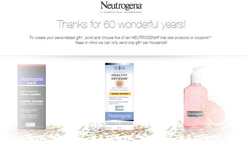 Canadian Daily Deals: Neutrogena: Free Personalized Sample Gift Trial ...