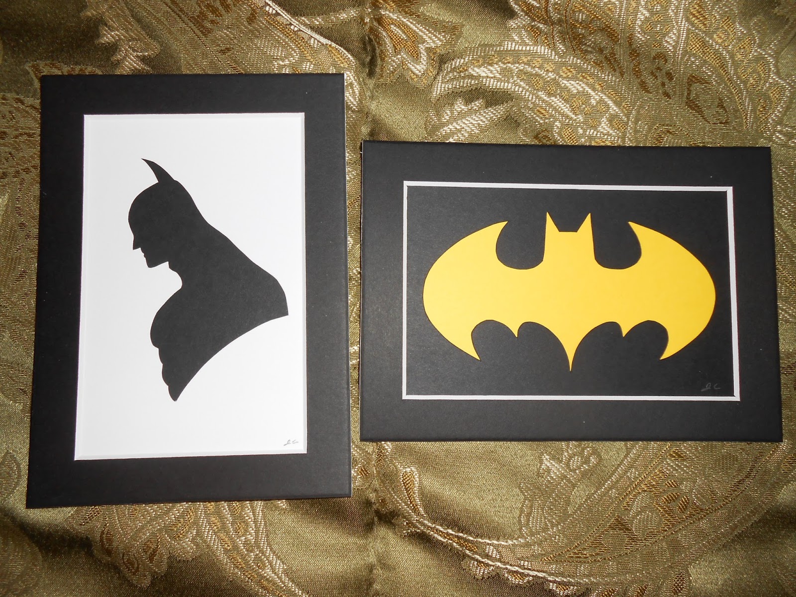 Jeff Ellison Art: Batman silhouettes