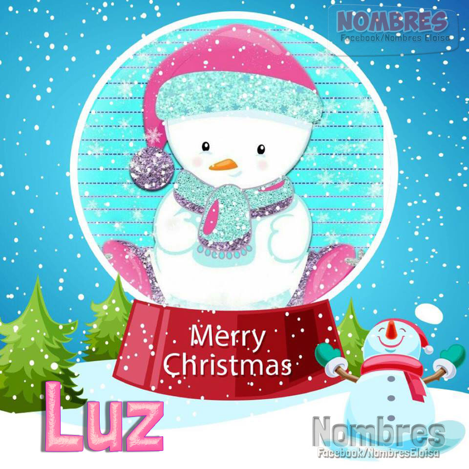 Esfera Navideña con Nombres