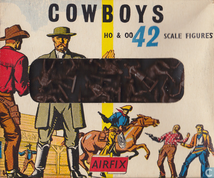 Soldados de Plástico: AIRFIX: FAR WEST COWBOYS HO/00