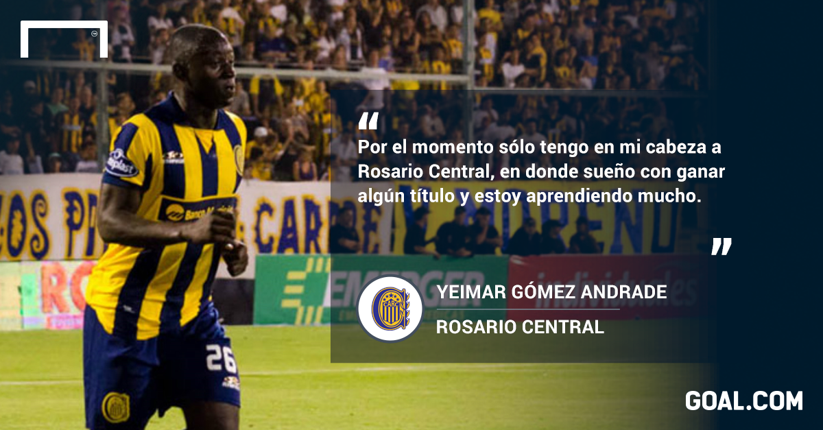 EL ZAGUERO COLOMBIANO YEIMAR, QUE HOY ES TITULAR EN CENTRAL, HABLÓ ...