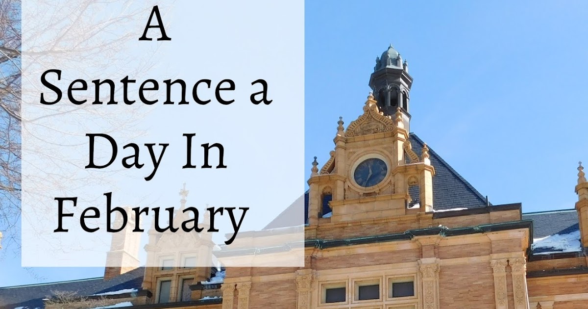 Sentence a Day- February