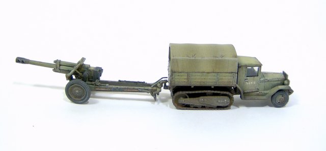 Gulumik Military Models: ZiS 42 with 152mm D-1 Howitzer 1/72 PST - Gallery
