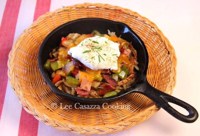 Izetta's Southern Cooking: FARMHOUSE SUNRISE HASH