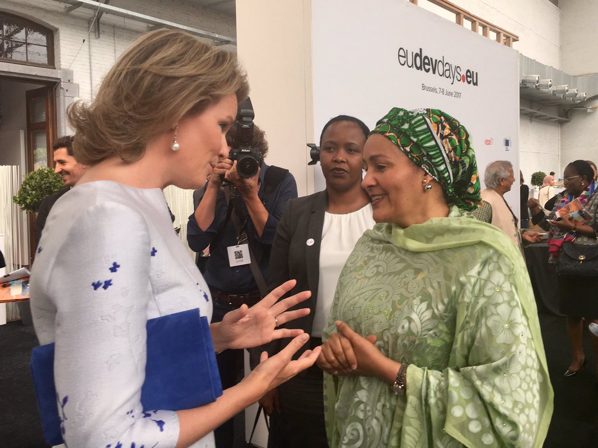 Queen Mathilde: European Development Days 2017