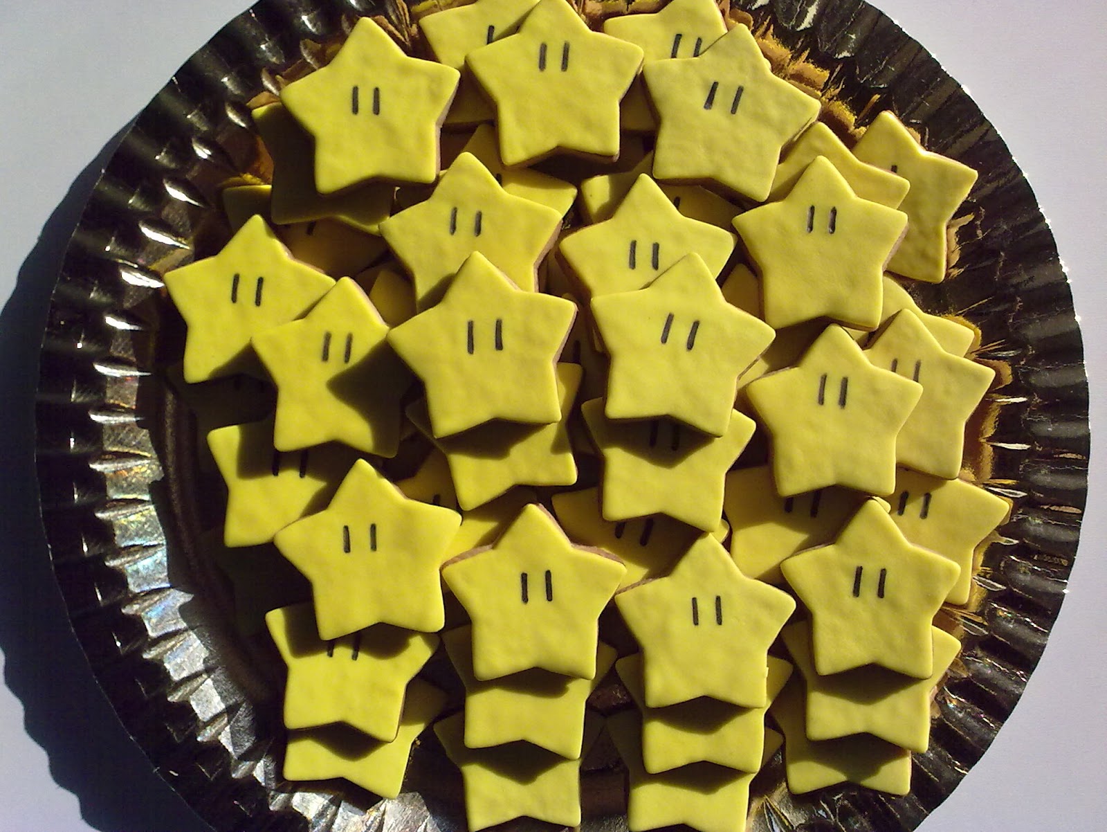 Dulcetopía: Galletas estrellas Mario Bros.