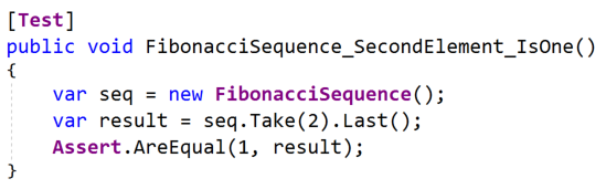 Jeremy Bytes: TDDing into a Fibonacci Sequence in C#