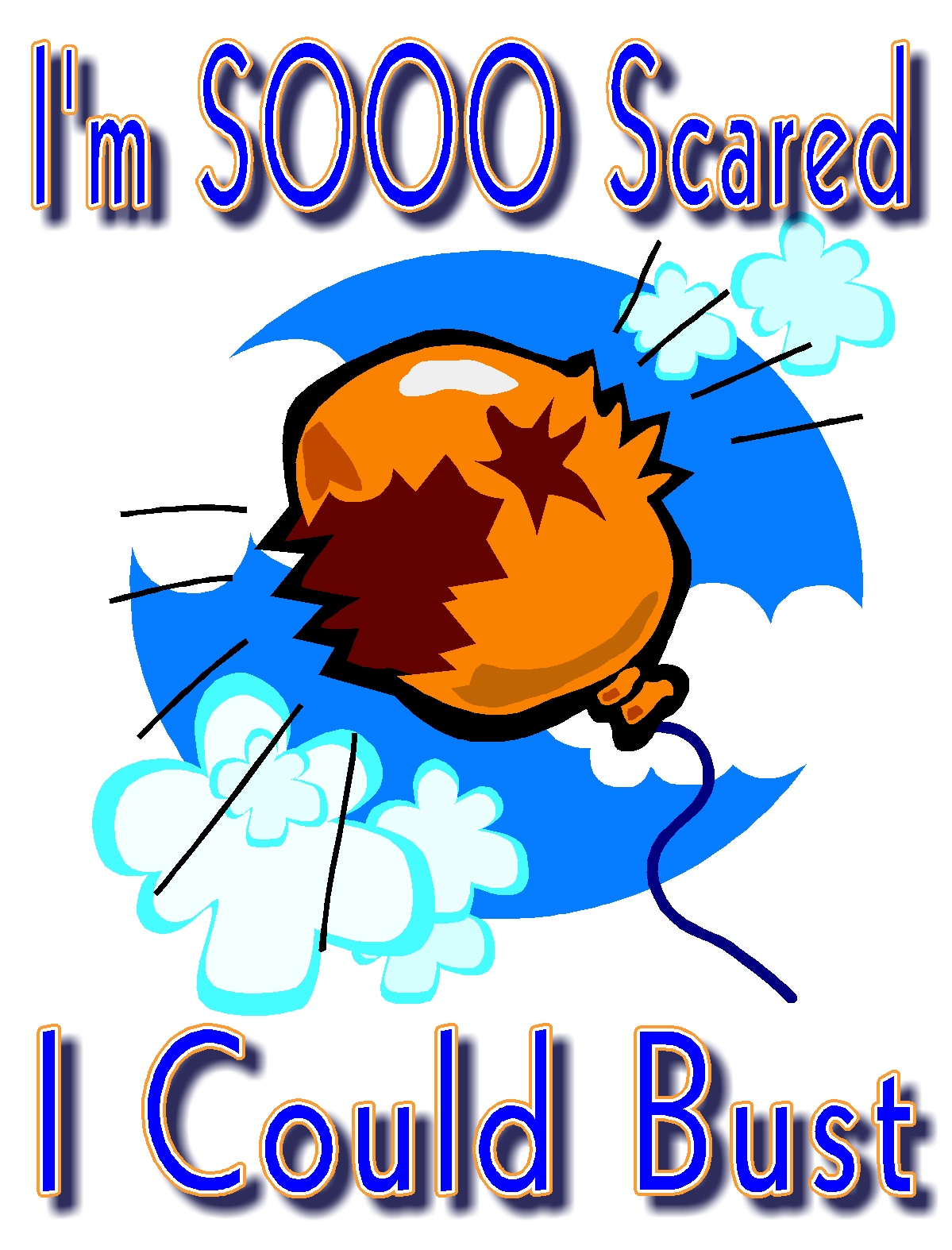 Children's Gems In My Treasure Box: I'm Soooo Scared... I COULD BUST ...