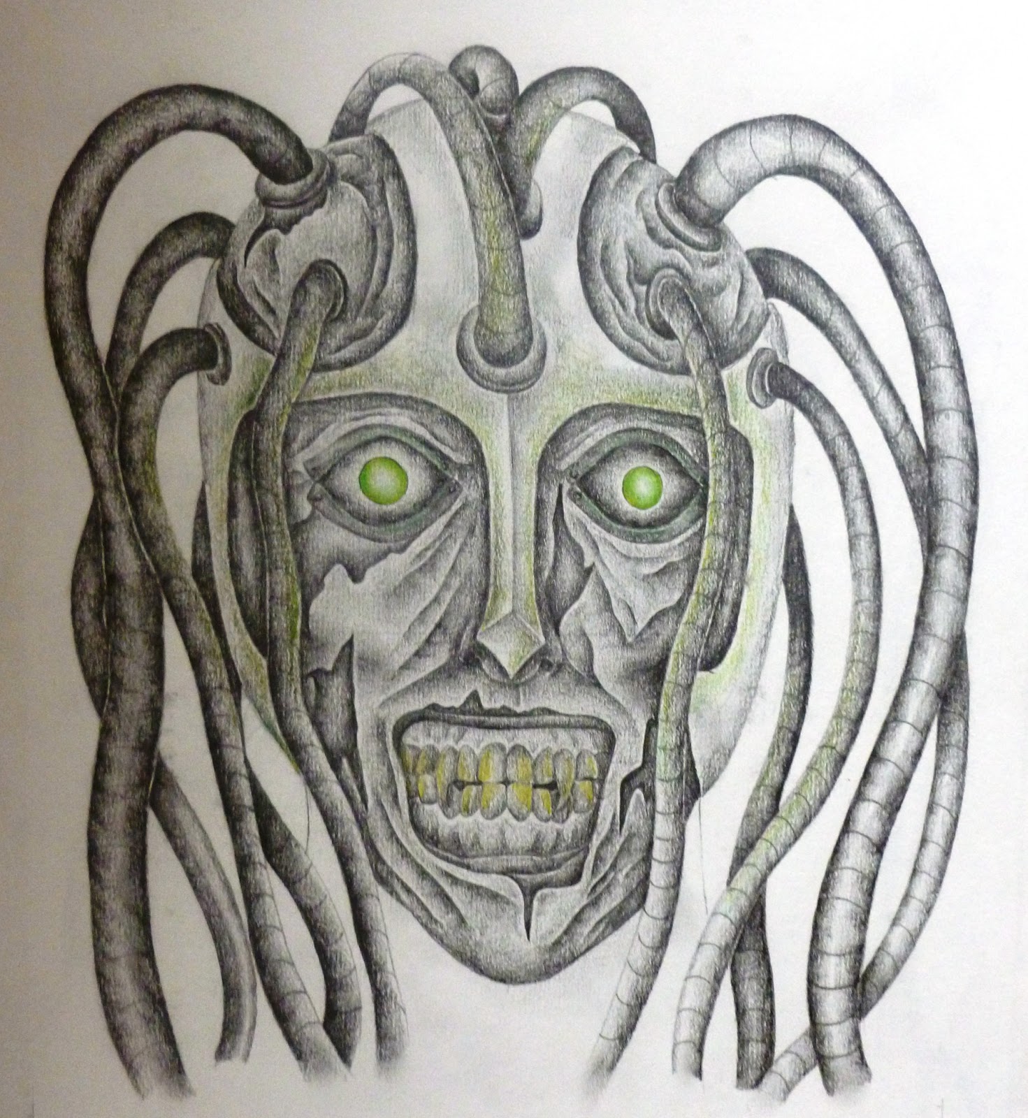 Carrie Jones Illustration: Shrike - Mortal Engines