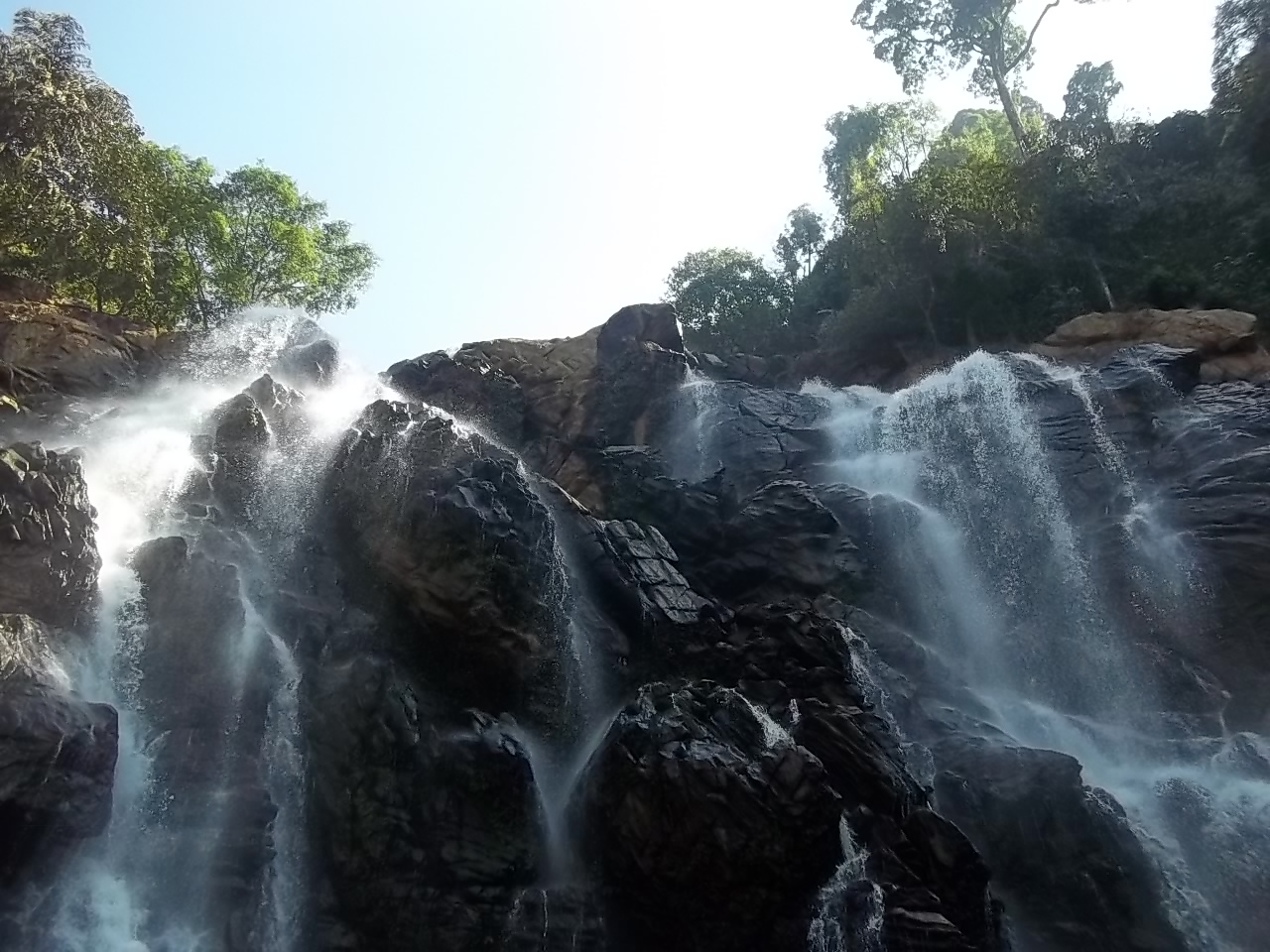 meenmutty waterfalls: exclusive photos of meenmutty in chellangode