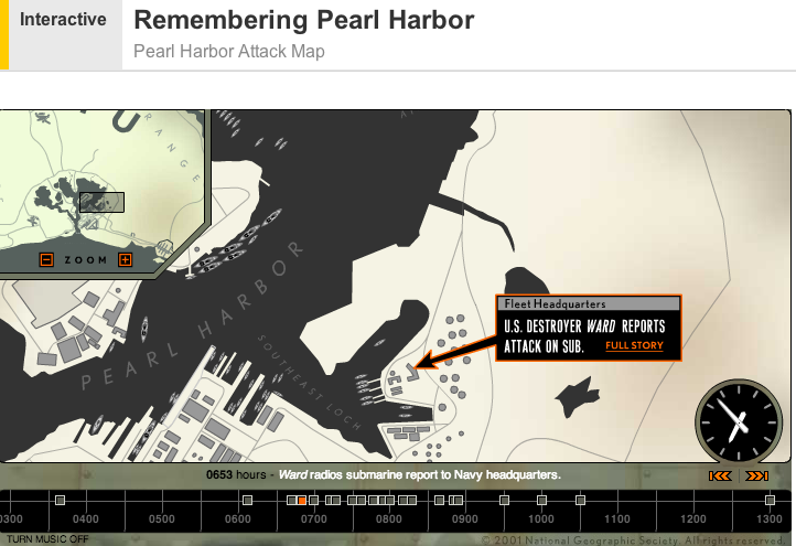 US History Teachers Blog: Pearl Harbor Interactive