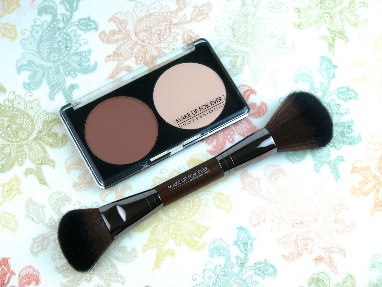 Make Up For Ever Sculpting Face Contour Kit and Sculpting Brush: Review ...