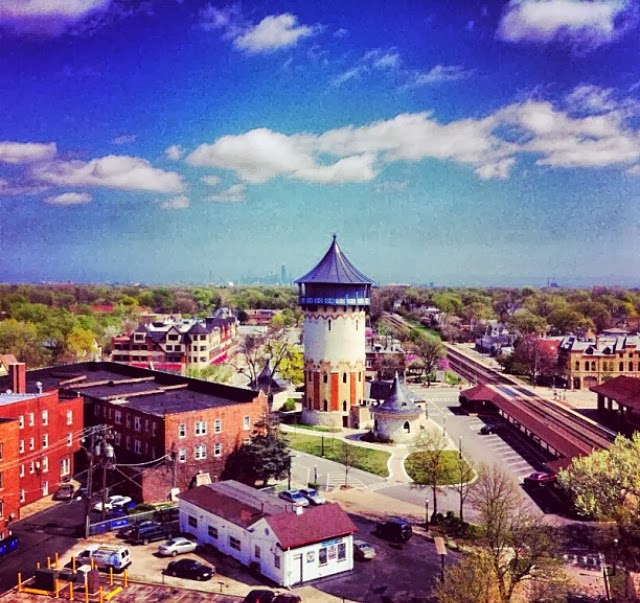 Riverside, Illinois: #RiversideIL #Instagram #WaterTower #Downtown