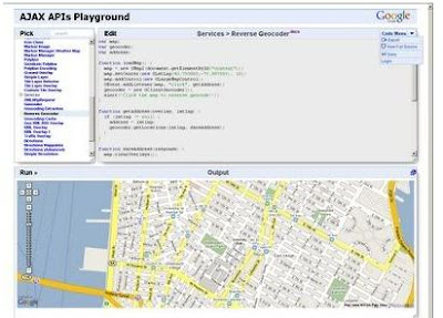 MAP: INTERACTIVE GOOGLE MAPS API PLAYGROUND