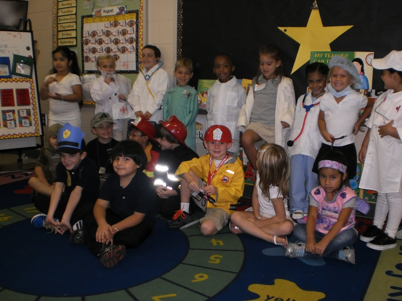 Reasons to Smile in Kindergarten: Community Helper Parade