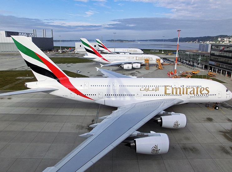Emirates receberá 36 aeronaves em 2016 e aposentará 50 em três anos