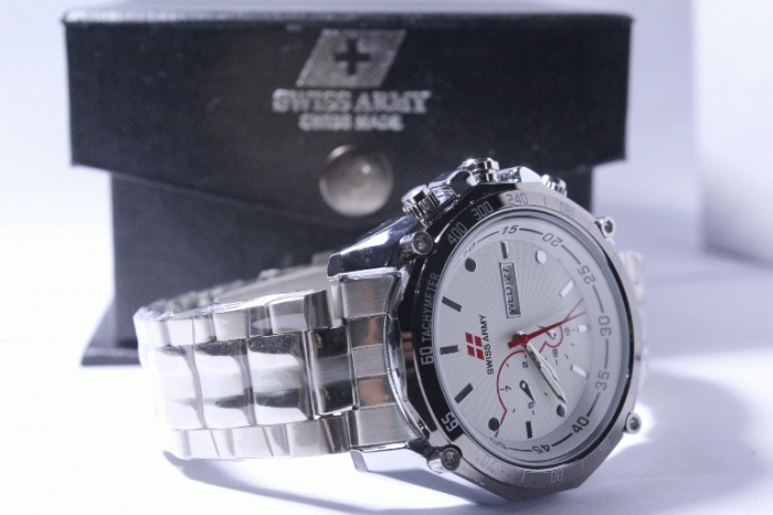Jual Jam Tangan Swiss Army 5028G KW Semi Super