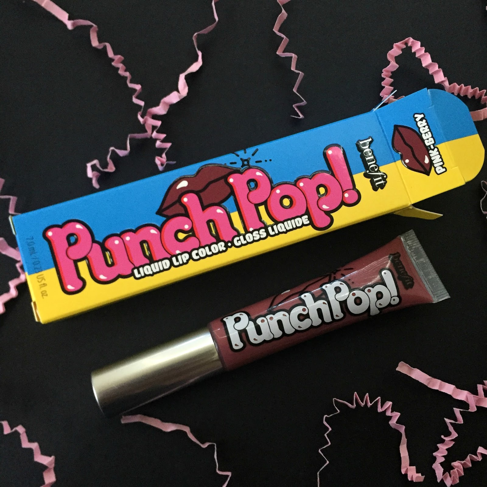 Benefit Cosmetics Punch Pop! Liquid Lip Color in Sugar Cookie, Pink ...